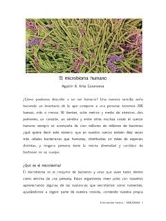 El Microbioma Humano UNAM El Microbioma Humano Unam Pdf PDF4PRO