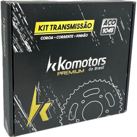Kit Relação Transmissão Tração Suzuki Yes 125 2005 2006 2007 2008 2009