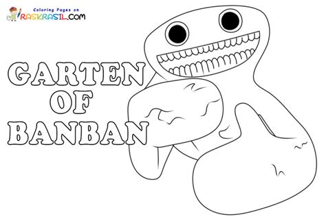 Garten Of Banban Coloring Pages
