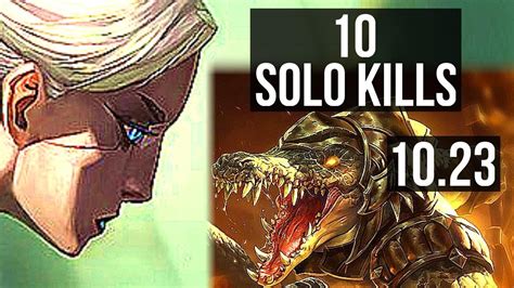 Camille Vs Renekton Top Solo Kills Games M Mastery
