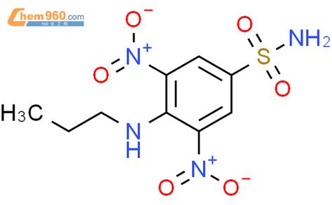 62409 47 6 Benzenesulfonamide 3 5 dinitro 4 propylamino CAS号 62409