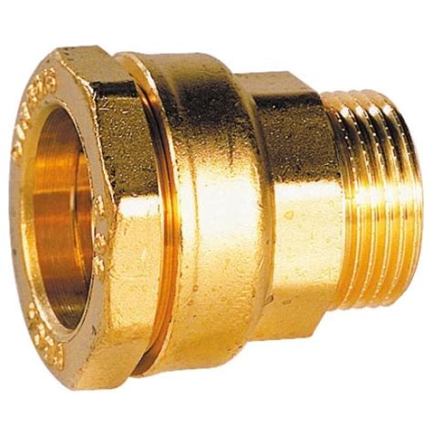 Raccord Laiton Droit M 15x21 Pe20