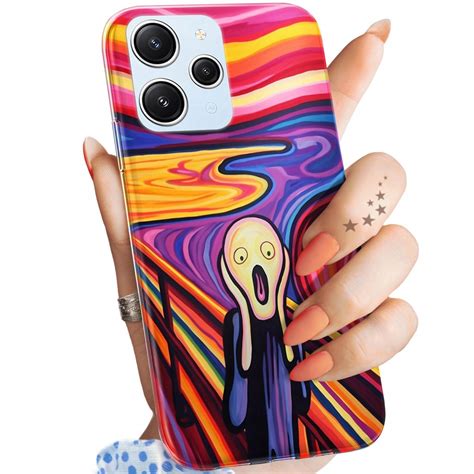 ETUI DO XIAOMI REDMI 12 WZORY KRZYK MUNCH EDVARD SCREAM OBUDOWA