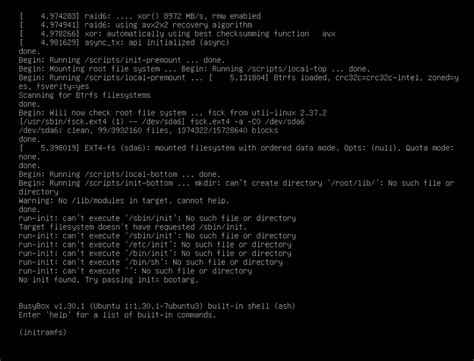 Storage Configuration Leads To Ubuntu Linux Server Boot Failure