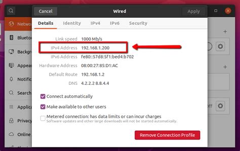 How To Check IP Address On Ubuntu 20 04 Desktop TecAdmin