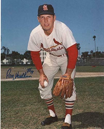Ray Washburn St Louis Cardinals Signed Autographed 8x10 Photo W Coa