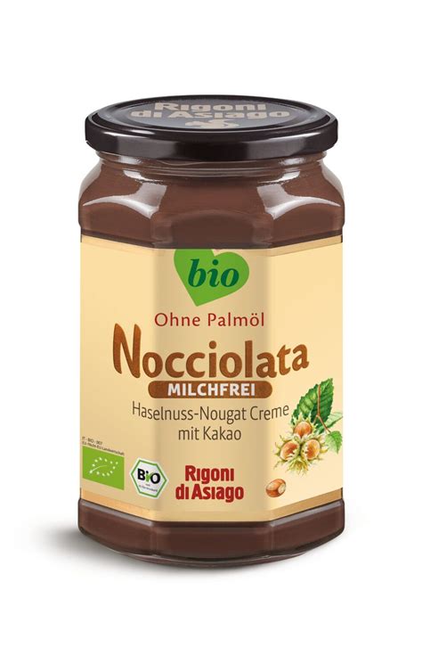 Rigoni Di Asiago S R L Nocciolata Bio Crunchy Haselnuss Nougat Creme
