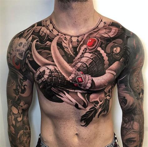 Dicas De Tatuagem No Peito Para Homens Tatuagem No Peito Tatuagens
