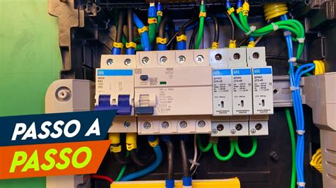 Como Montar Um Quadro De Distribui O V Bif Sico Youtube