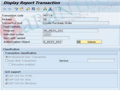 User Exits In SAP ABAP ERP Teacher