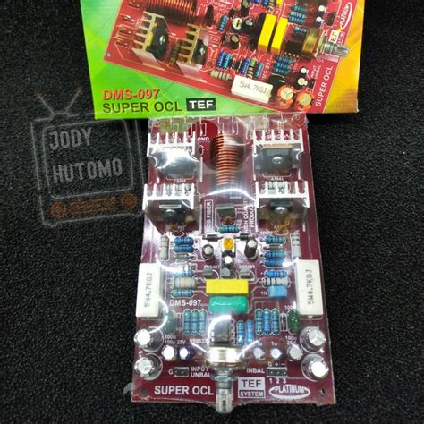 Jual Kit Driver Power Mono Super OCL Platinum DMS 097 TEF ORI Power