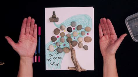 How To Make Ezekiels Vision With Rock Art Come Create With Me