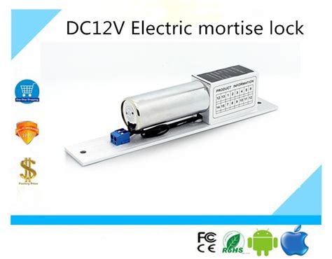 Sistema de controle de acesso dc 12v para fechadura segurança e