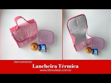 Demonstração Lancheira Térmica YouTube