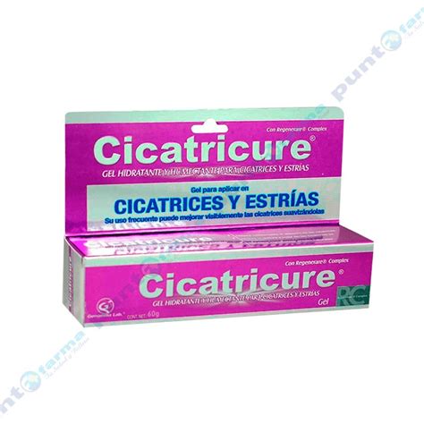 Gel Cicatrices y Estrías Cicatricure 60 gr Punto Farma