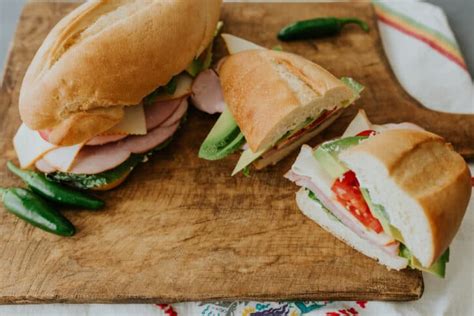 Torta De Jam N Mexican Ham Sandwich Muy Bueno