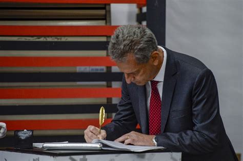 Reeleito Presidente Rodolfo Landim Toma Posse Em Cerim Nia Na G Vea