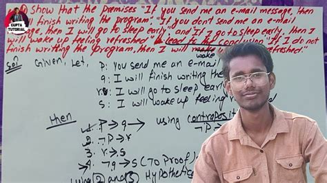 rules of inference with example 4 discrete structures fullexplanation importantquestions
