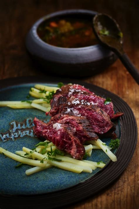 Onglet de boeuf poêlé au beurre gourmandiz be