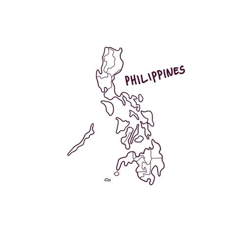 Philippine Map Vector Stock Photos Royalty Free Philippine Map Vector