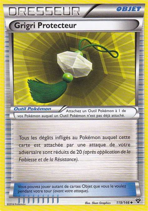 XY1 119 146 Grigri Protecteur PoKéMoN