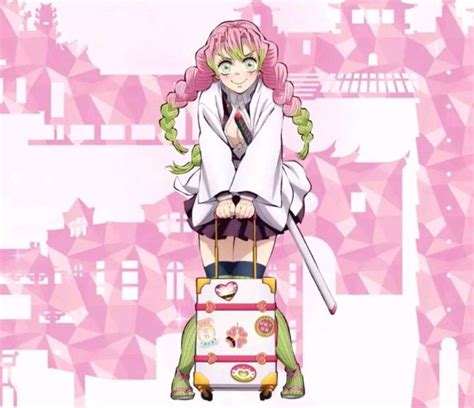 Mitsuri World Tour Official Art Anime Meme Otaku Anime Fanarts Anime