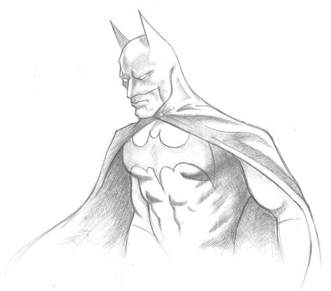 Batman Sketch Easy At PaintingValley Explore Collection Of Batman