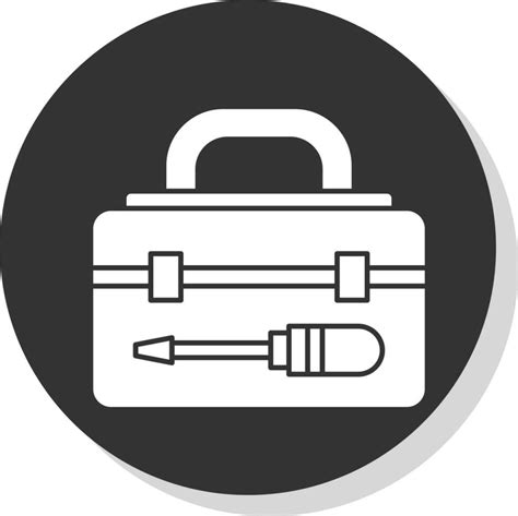 Tool Box Vector Icon Design Vector Art At Vecteezy