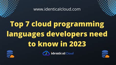 Top Cloud Programming Languages Developers Need To Know In