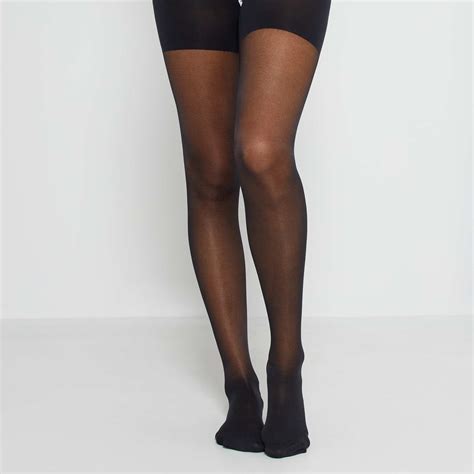 Collants Diam S Contour 360 DIM 25D Lingerie Du S Au XXL Noir