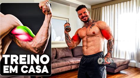 Treino De B Ceps Completo Em Casa Youtube
