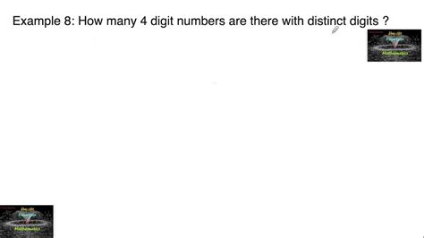 how many 4 digit numbers are there with distinct digitspermutations and combinations ncert 11