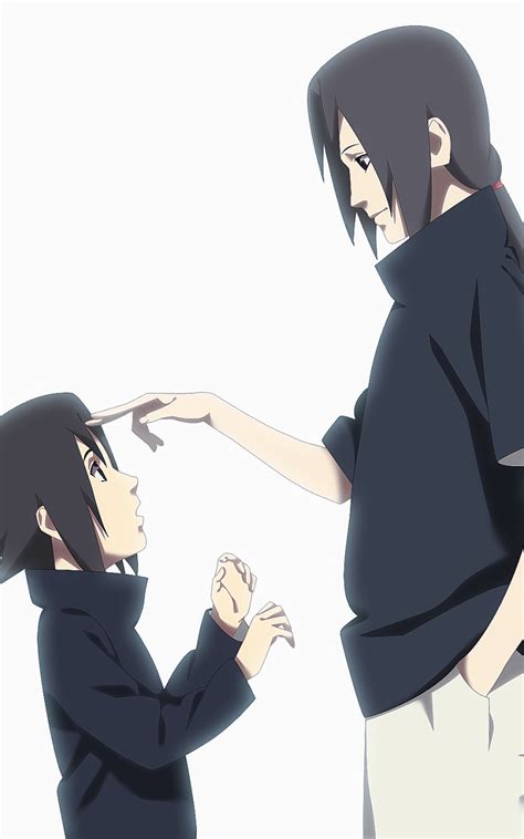 Anime Naruto Itachi Uchiha Sasuke Uchiha 800x1280 Phone HD Wallpaper