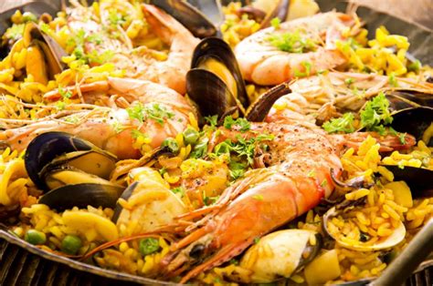Receta De Paella De Marisco Con Almejas Y Mejillones Unareceta