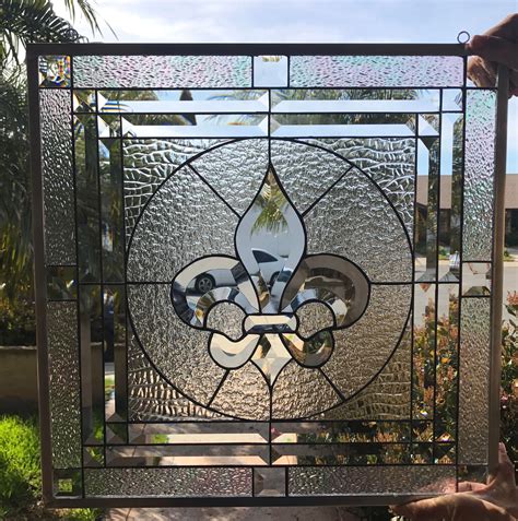 Fleur De Lis Stained Glass Window Glass Designs