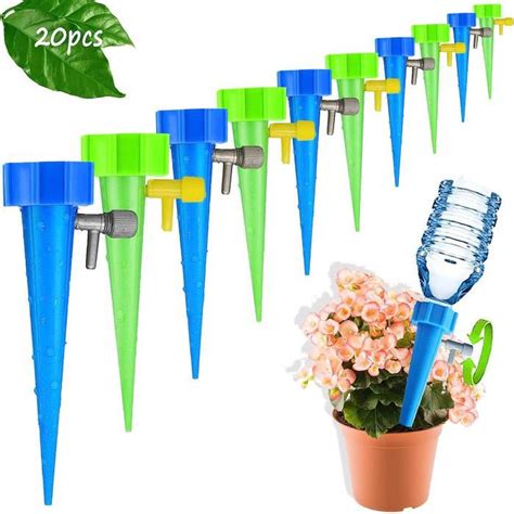 20 Pièces Irrigation Goutte à Goutte Kit Arroseur Automatique Plantes