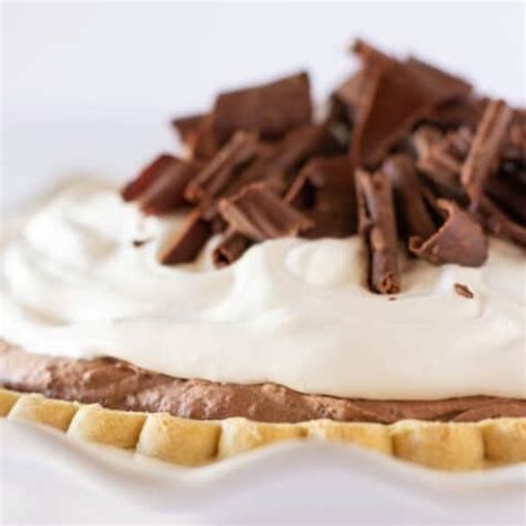 Chocolate Mousse Pie With Pudding Mix Practically Homemade