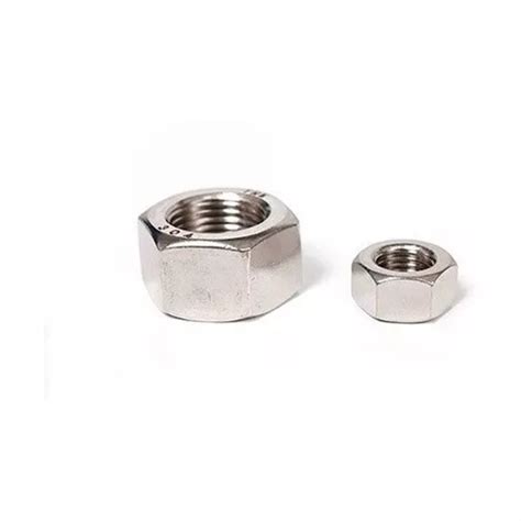 Tuerca Hexagonal Acero Inoxidable M8 Paso 1 25 X10u
