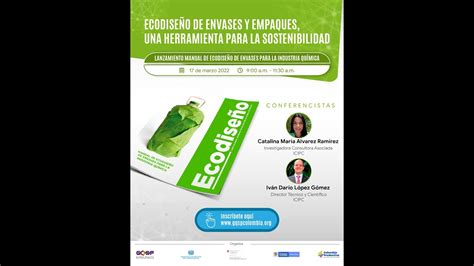 Webinar de lanzamiento Ecodiseño de envases y empaques una