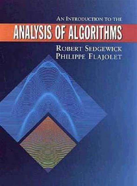 an introduction to the analysis of algorithms buy an introduction to the analysis of algorithms