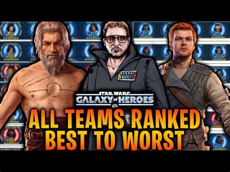 All Teams Ranked Best To Worst November Star Wars Galaxy Of