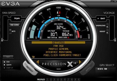 EVGA Precision X The AnandTech Guide To Video Card Overclocking Software