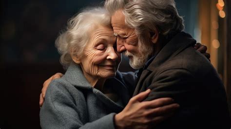 Feliz Pareja De Ancianos Foto Premium