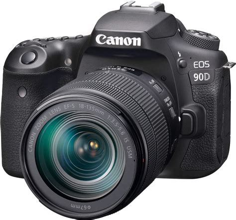 Canon EOS 90D DSLR Camera With EF S 18 135mm Lens Black 3616C016 Best Buy