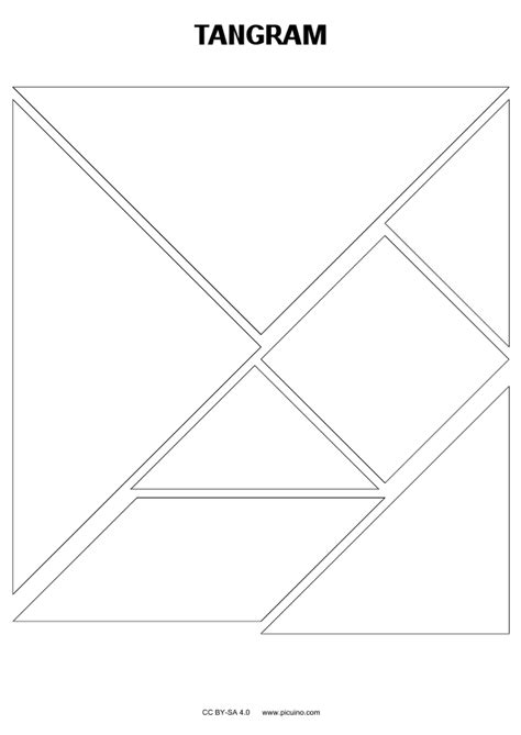 Tangram Taller de Tecnología Picuino