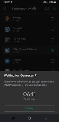 Now Share Apps Using Play Store Nearby Share