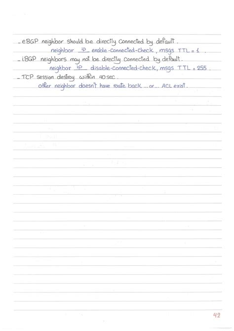 Bgp Advanced From Scratch In Handwritten Pdf Connect Techs