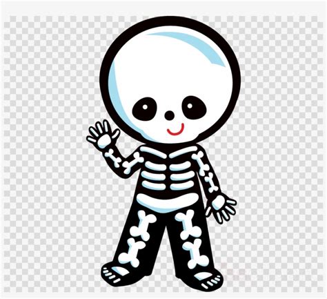 Cute Halloween Skeleton Clipart Halloween Clip Art Cute Skeleton