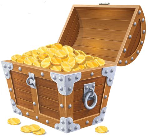 Open Treasure Chest Png
