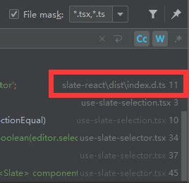 Webstorm How Do I Set The File Mask For Find In Path For Ts Tsx